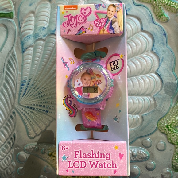 Nickelodeon | Accessories | Jojo Siwa Kids Flashing Lcd Watch | Poshmark